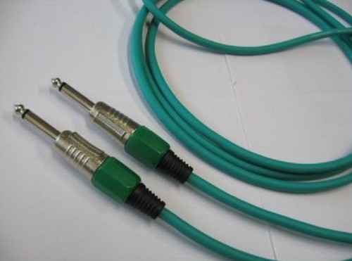 Prise Câble MONO Vert 6,3 Mm Longueur 10 Mètres 797337972512 | eBay