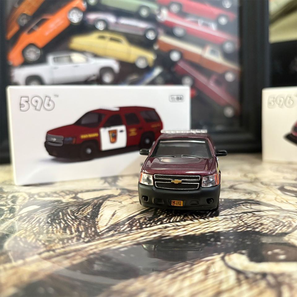 596 Model 1/64 Chevrolet Tahoe Minnesota State Patrol Car Model | eBay