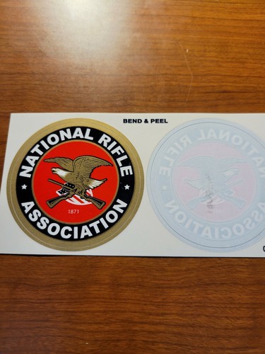National Rifle Association NRA Round 3in x 3in Sticker | eBay