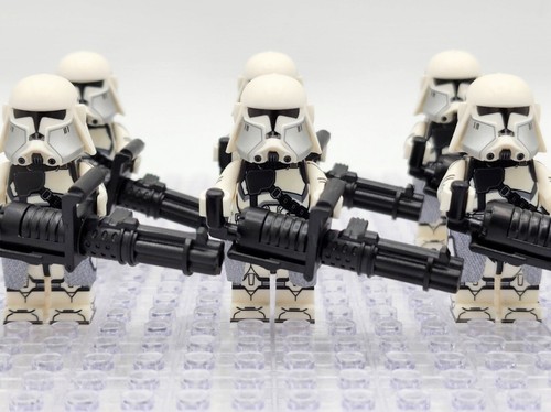 CUSTOM Star Wars Heavy Assault Clone Trooper Brick Minifigure | eBay