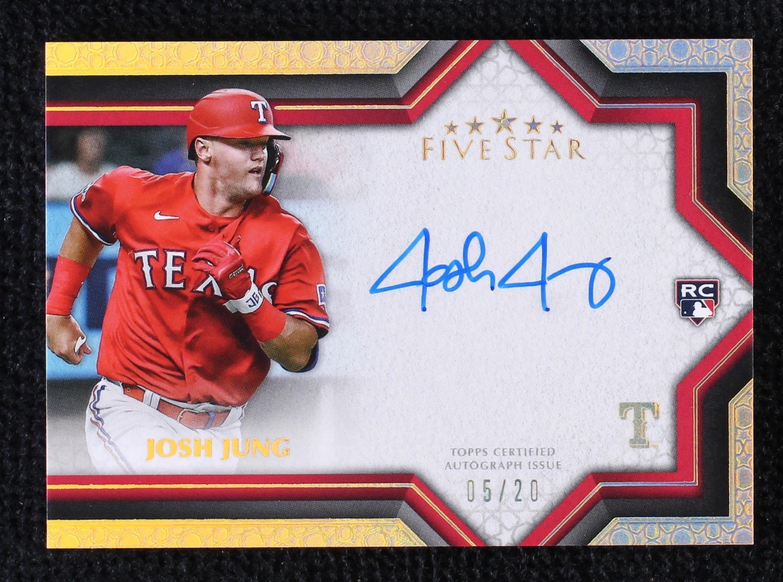 2023 Topps Five Star - Five Star Signatures #FSS-JJ Josh Jung /20 (AU ...