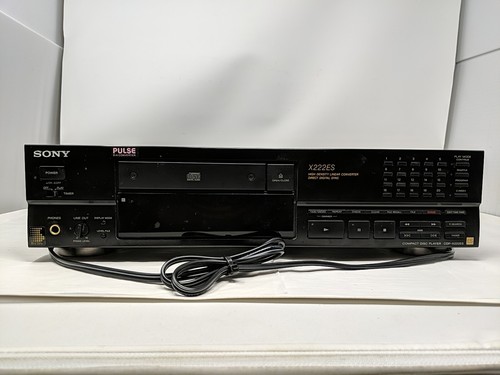 Sony CDP-X222ES ES Series Compact Disc CD Player Vintage | eBay