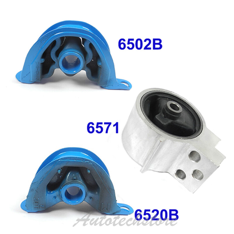 Engine Motor Mount Set For Acura Integra 1.8L Honda Civic 1.6L 6502B ...