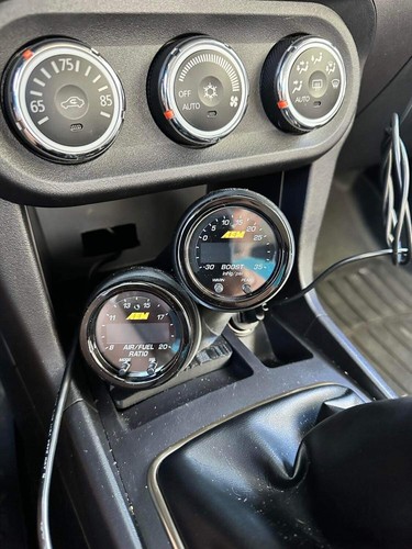 Evo X Double 52mm Ash Tray Gauge Pod | eBay