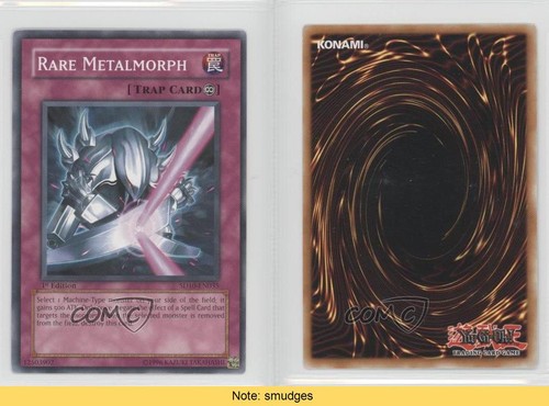 2007 Yu-Gi-Oh! Machine Re-Volt 1st Edition Rare Metalmorph #SD10-EN035 ...