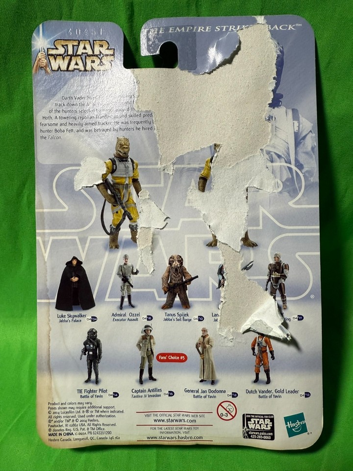 Hasbro Star Wars Bossk Saga 18 3.75 2004 Action Figure | eBay