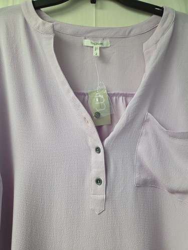 Maurice’s Plus Size 2 Women's Lavender Purple Light Weight Sheer Tunic Top New | eBay