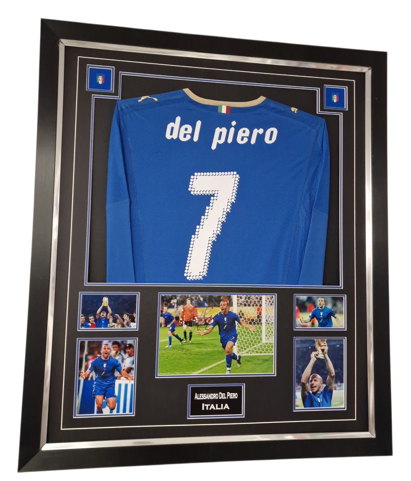 Alessandro del Piero Signed Photo with Shirt Jersey Autographed Picture ...