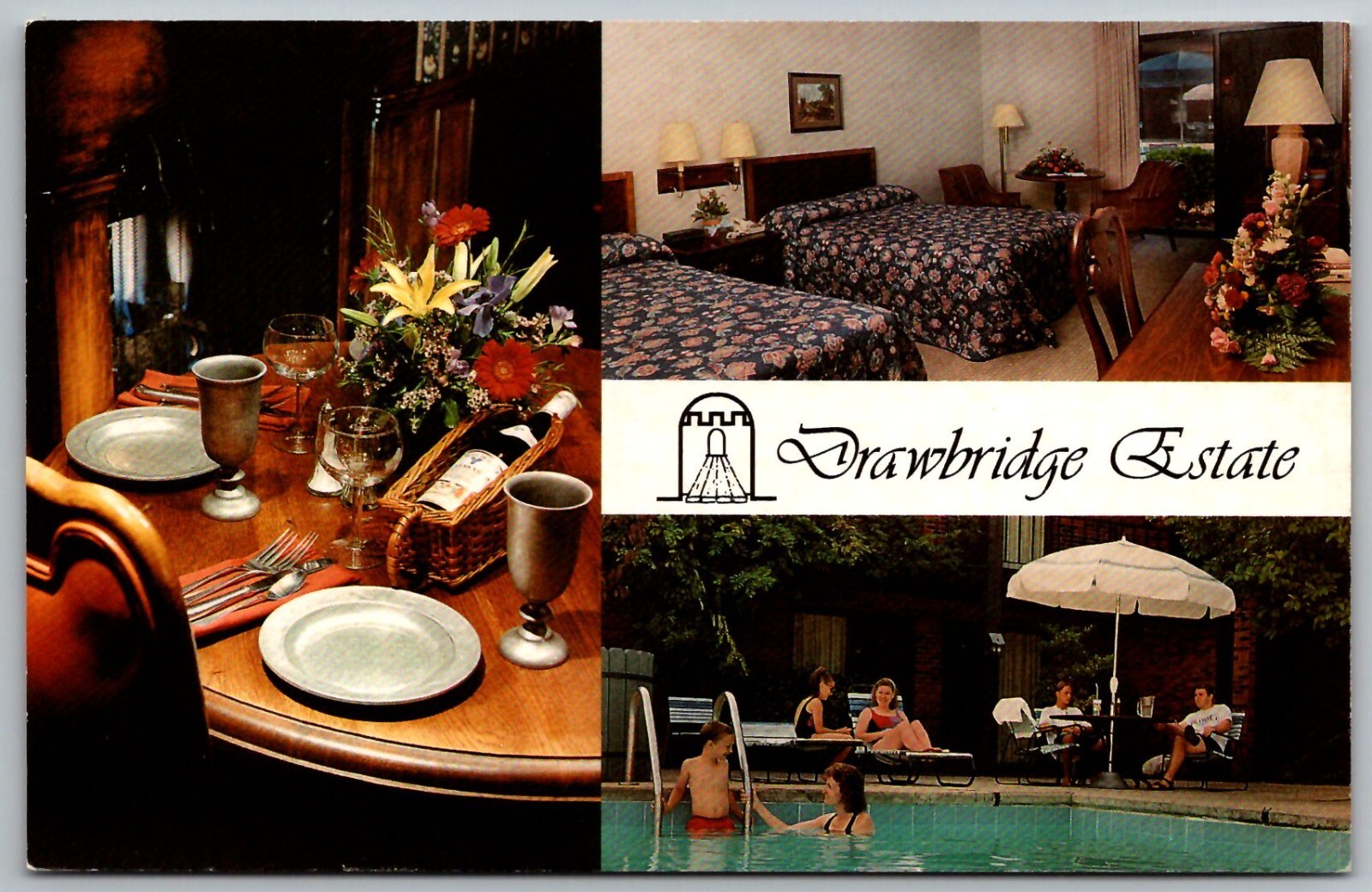 Vintage Postcard - Drawbridge Estate - I75 at Buttermilk Pike - Ft ...