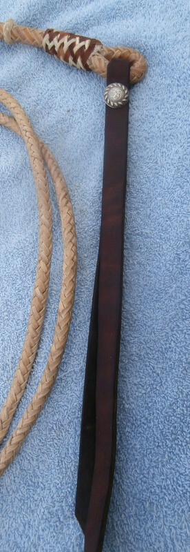 Braided Rawhide Colored Knots Romel Style Bridle Horse Reins | eBay