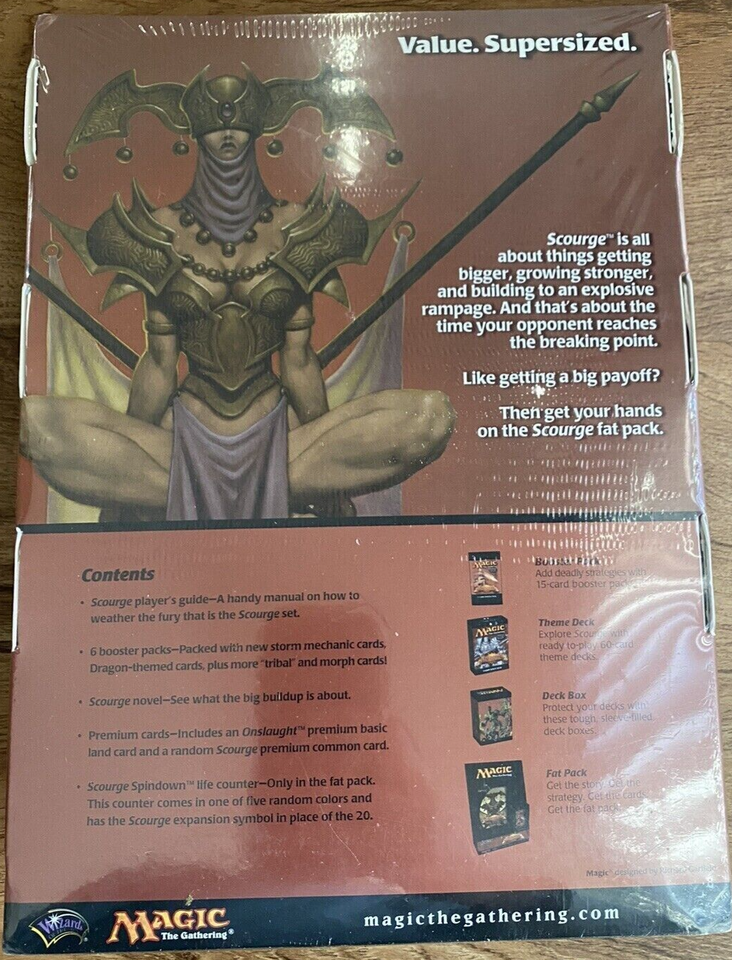MTG SCOURGE FAT PACK FACTORY SEALED FREE SHIPPIING | eBay