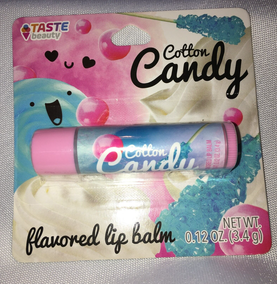 2 Packages New ~ COTTON CANDY Flavored Lip Balm NEW ~ FREE SHIPPING | eBay