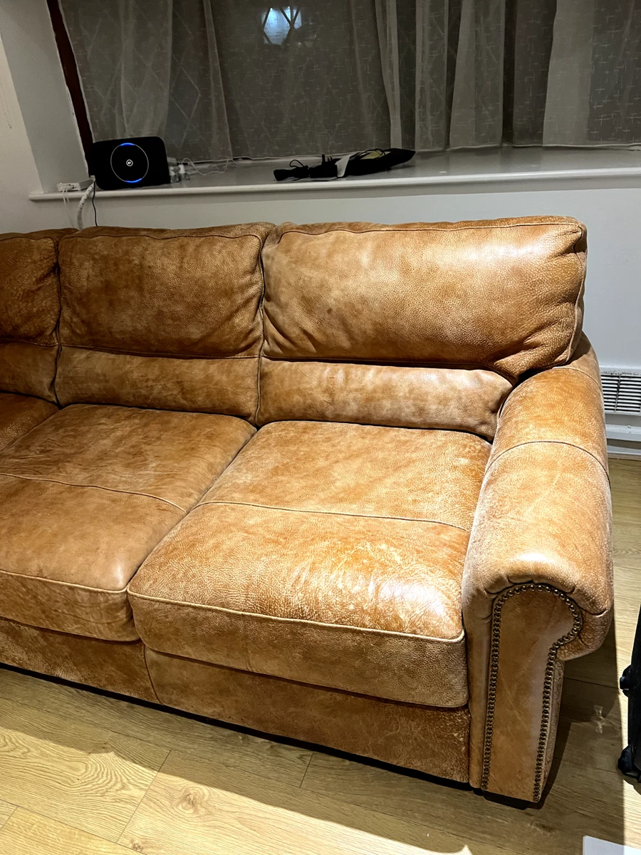 Brown Leather Sofa Bed Dfs | Cabinets Matttroy