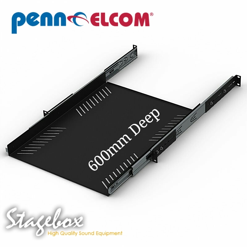 Penn Elcom 1U Sliding Rack Tray 600mm / 23.62" Deep R1290-600/1UK | eBay UK