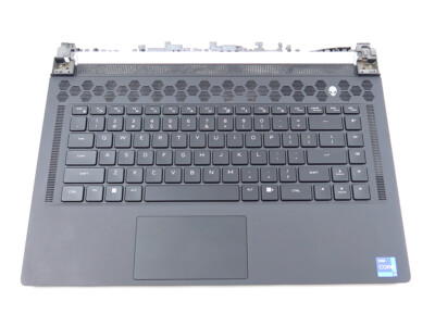 DELL ALIENWARE X15 R1 R2 LAPTOP KEYBOARD PALMREST TOUCHPAD ASSEMBLY ...