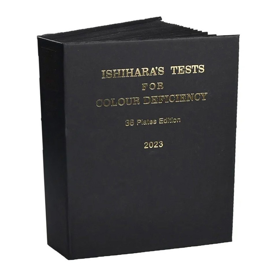 Ishihara Optometry Kit Featuring 38 Plates for Detecting Color ...