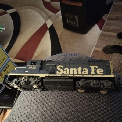 Vintage Tyco HO Scale Santa Fe Train Engine #5628-tested see ...