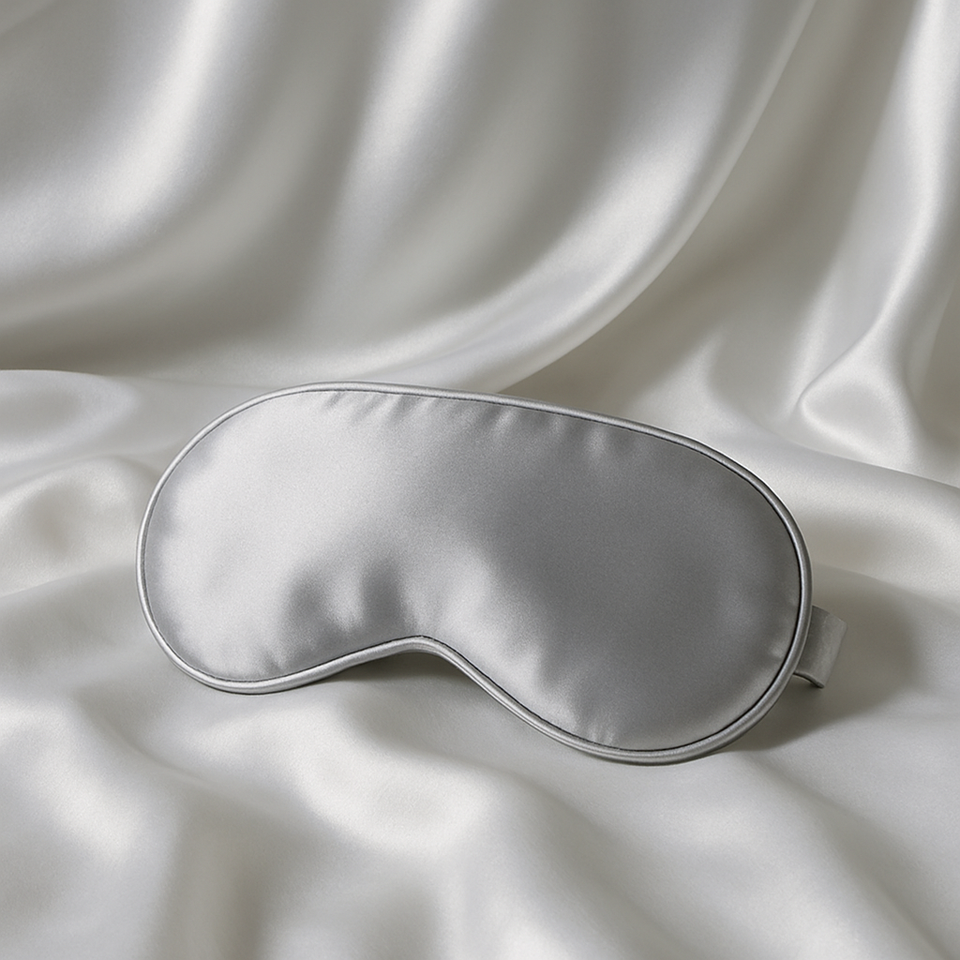 Silk Eye Mask Luxury Silk Eye Mask Soft Relax Travel Sleep Mask Bride ...
