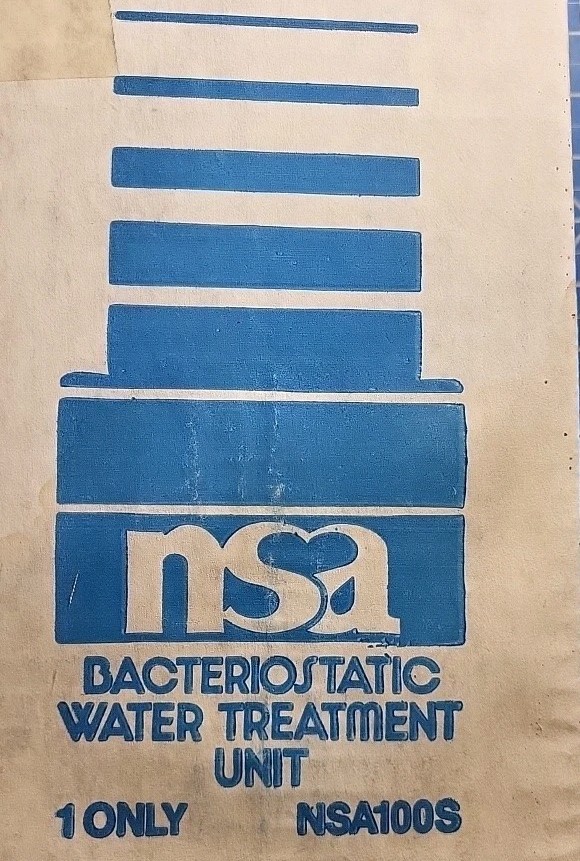 NSA Bacteriostatic Water Treatment Filter Unit Model NSA100S NOS | eBay