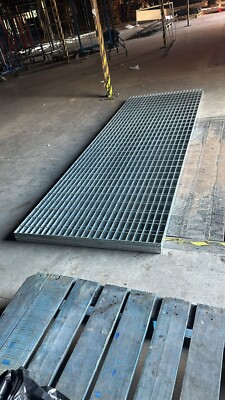 Forge Walkway Galvanised Mesh Panels 3000mm x 1000mm | eBay UK