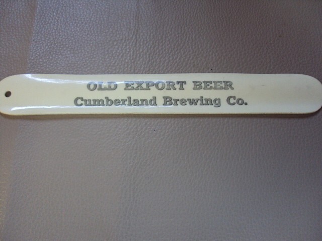 Vintage Old Export Beer foam scraper - Cumberland Brewing Co. | eBay