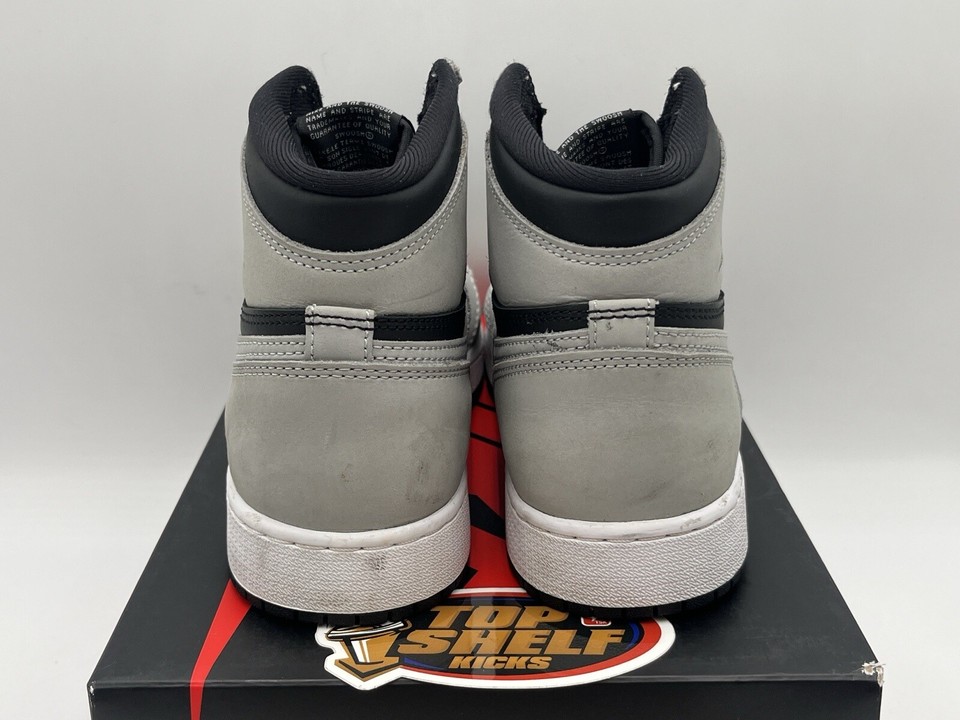 Air Jordan 1 High Shadow 2.0 2021 Size 7 Used Rare Retro Authentic Grey ...