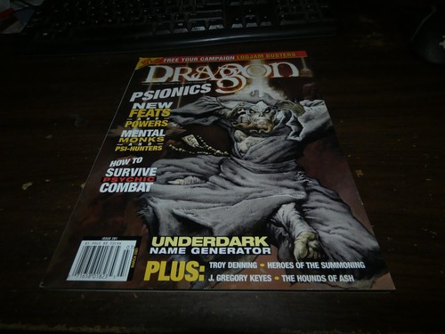 TSR: Dragon Magazine: Issue 281 with Poster | eBay