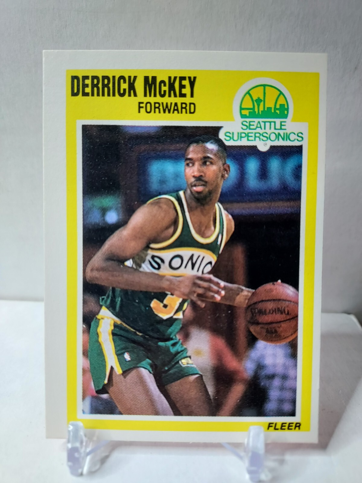 1989-90 Fleer Basketball #149 Derrick McKey Seattle Supersonics | eBay