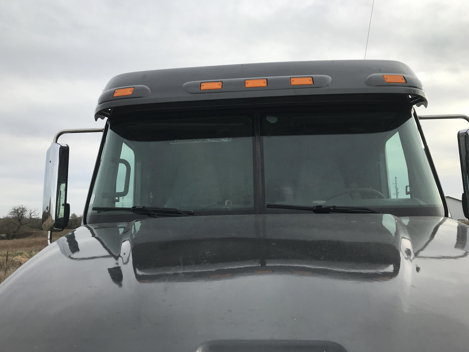 5pc Amber LED Raised Cab Roof Lights For Freightliner XL Century ...