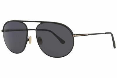 Tom Ford FT0772 0772 02A Sunglasses Matte Black Smoke Grey Lenses New ...