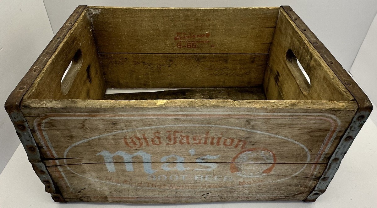 Vintage Wood Beer Crates Vintage Wood Crates: Upcycled & Repurposed