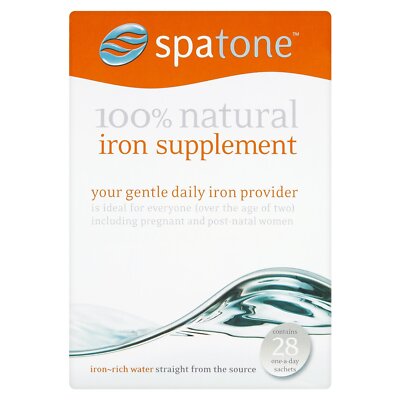 Spatone Spatone 100% Natural Liquid Iron Supplement - 28 Sachets-3 Pack ...