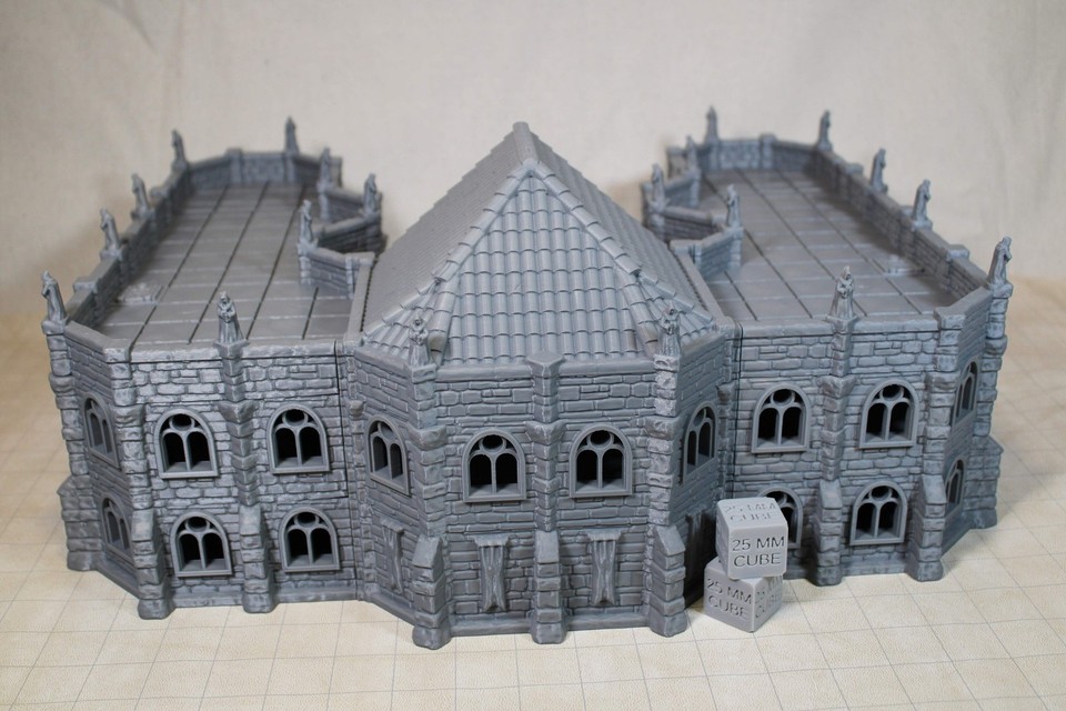 Tabletop Terrain Epic Seaside Arcane University Library Dnd Rpg Wargame ...