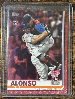 2019 Topps Update Pete Alonso Mothers Day Pink /50 Rookie Card ASG HR ...