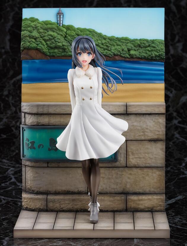 Anime Makinohara Shouko 1/7 Scale PVC Action Figure Model Statue ...