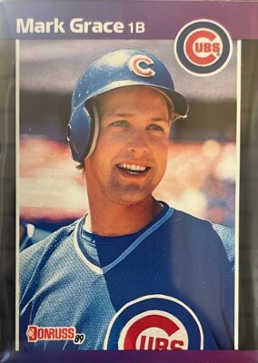1989 Donruss #255 Mark Grace - Chicago Cubs | eBay