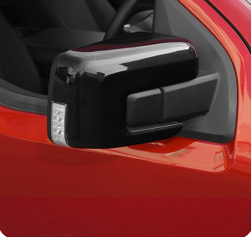 2x Car ABS Gloss Black Side Rearview Mirror Add-On Cover Trim For F150 2021-2023 | eBay