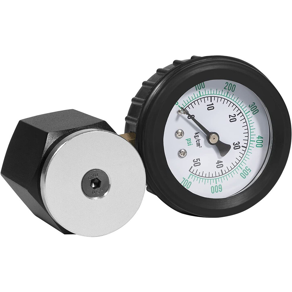 66834 Mini Vise Arbor Valve Spring Pressure Tester Range 0-700 PSI / 0 ...