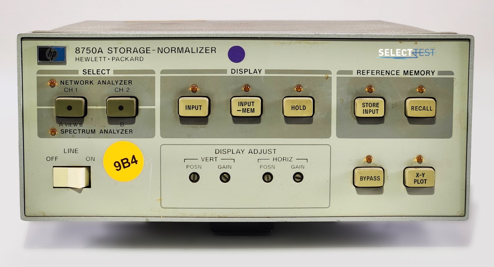 AGILENT (HP) 8750A STORAGE NORMALIZER (for 8755A or B) ****LOOK ...