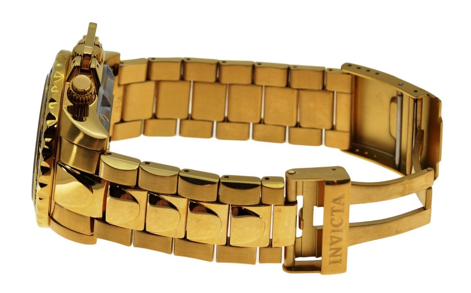 Men's 47mm Invicta Reserve Subaqua Blue Neon Apatite Gold LE Watch! Ref ...