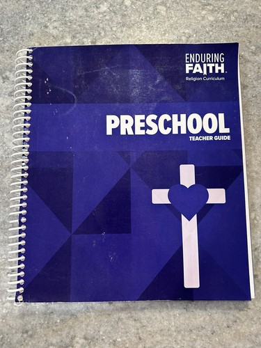 Preschool Teacher Guide - Enduring Faith Religion Curriculum | eBay