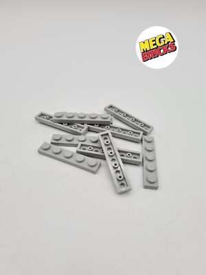LEGO LOT 10 X PLATE 1X5 L.B.GRAY REF 78329 / 6372029 *NEUF* | eBay