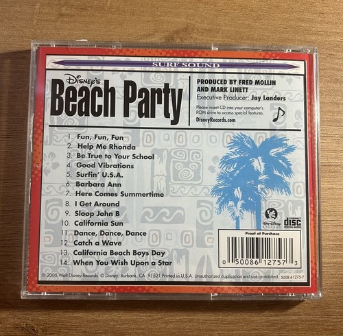 Disney's Beach Party Album by Various (CD, 2005) for sale online | eBay