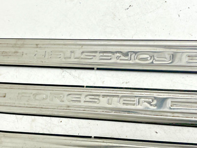 JDM SUBARU FORESTER SF5 OPTION SCUFF KICK PLATE DOOR SILLS GUARD OEM | eBay