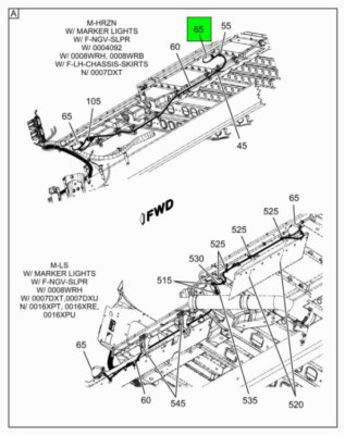Navistar International 4221953C91 Light Turn Signal, Side Marker, Aux ...