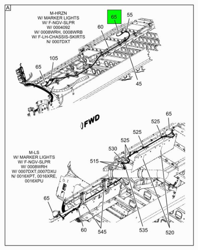 Navistar International 4221953C91 Light Turn Signal, Side Marker, Aux ...