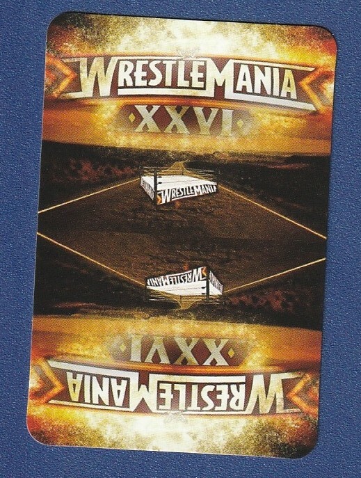 CHRISTIAN CAGE 2010 WWE Russian Wrestlemania XXVI Mini Playing Card #10 ...