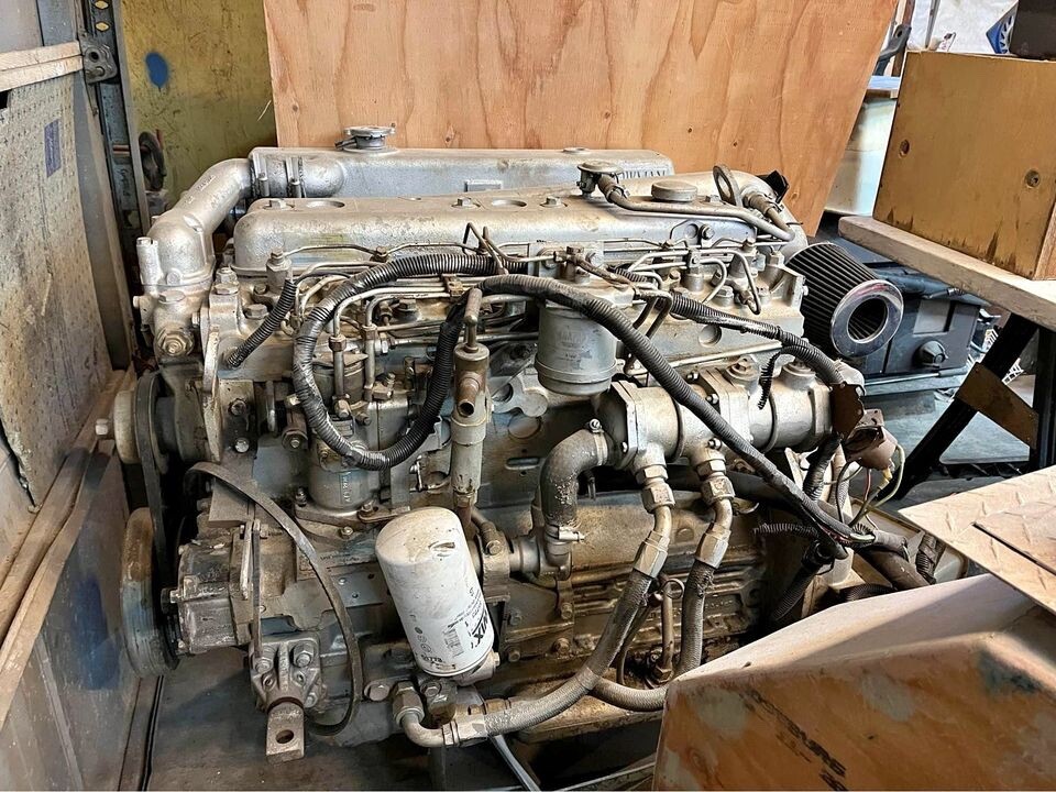 Perkins 6 Cylinder Marine Engine 63544 135 HP inline 6 cylinders | eBay