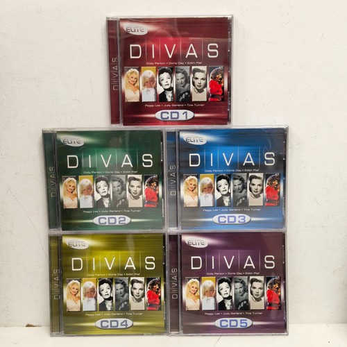 Elite Divas - Dolly Parton, Doris Day, Edith Piaf - 5 CD Set | eBay