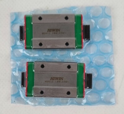 HIWIN Lot de 2 Blocs Rails Linéaires MGN12 450mm Carriage | eBay
